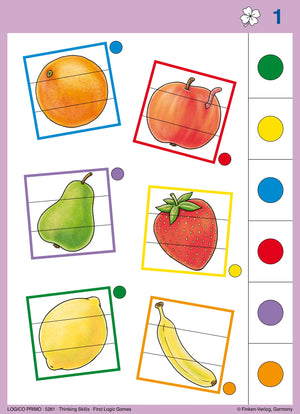 Thinking Skills Learning Cards for LOGICO Primo Board 3 Years