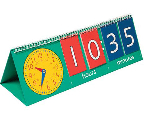 Learning Can Be Fun - Extra Large Tell Time Flip Chart