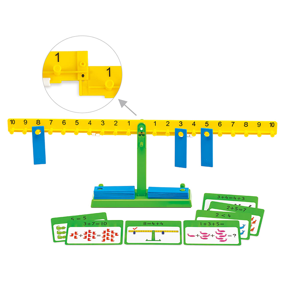 Math Balance Scales - Number Balance Activity Set with cards
